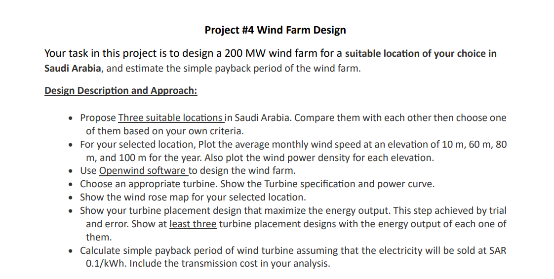 Solved i want to solve the problem program by ( open wind) | Chegg.com
