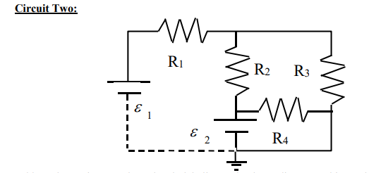 Solved Multiloop Circuits: Kirchhoff's Rules - Choose | Chegg.com