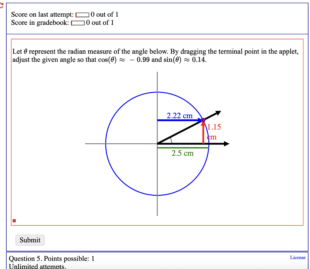 Solved Let θ represent the radian measure of the angle | Chegg.com