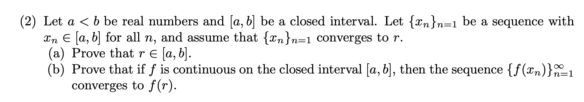 Solved (2) Let a | Chegg.com