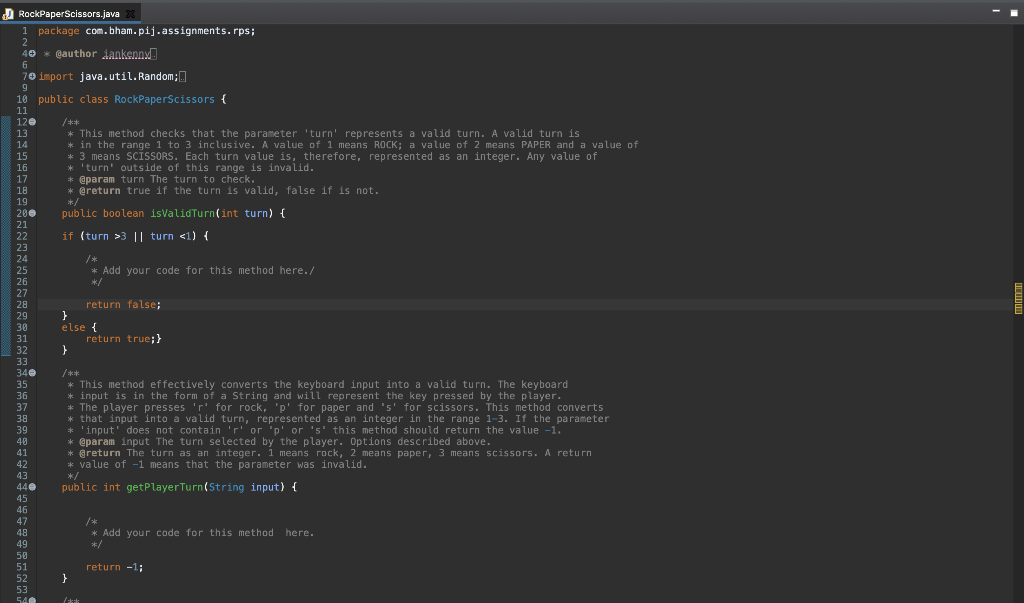 Solved I need help in filling the rest of this code for a | Chegg.com