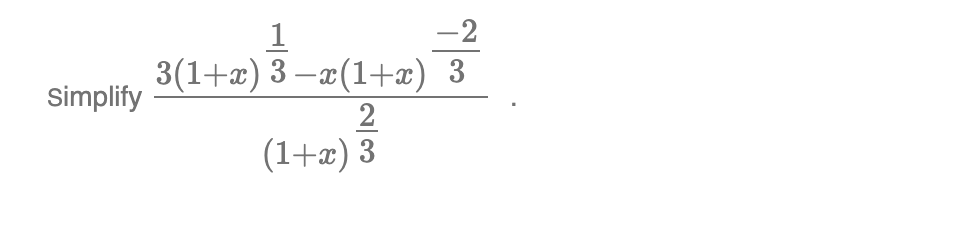 Solved ๒) 3-0 1 -2 3(1+2) 3 - E(1+) 3 Simplify 2 (1+2) 3 | Chegg.com