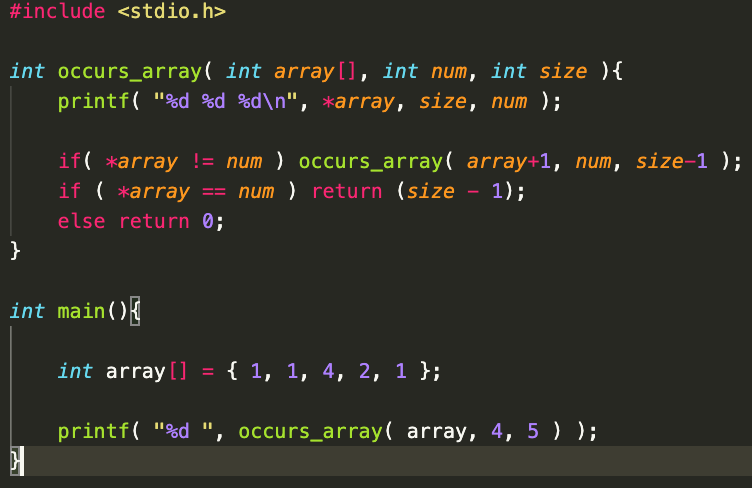 Solved in C language My code is here but it is not | Chegg.com