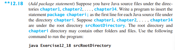 Solved (Add package statement) Suppose you have Java source | Chegg.com