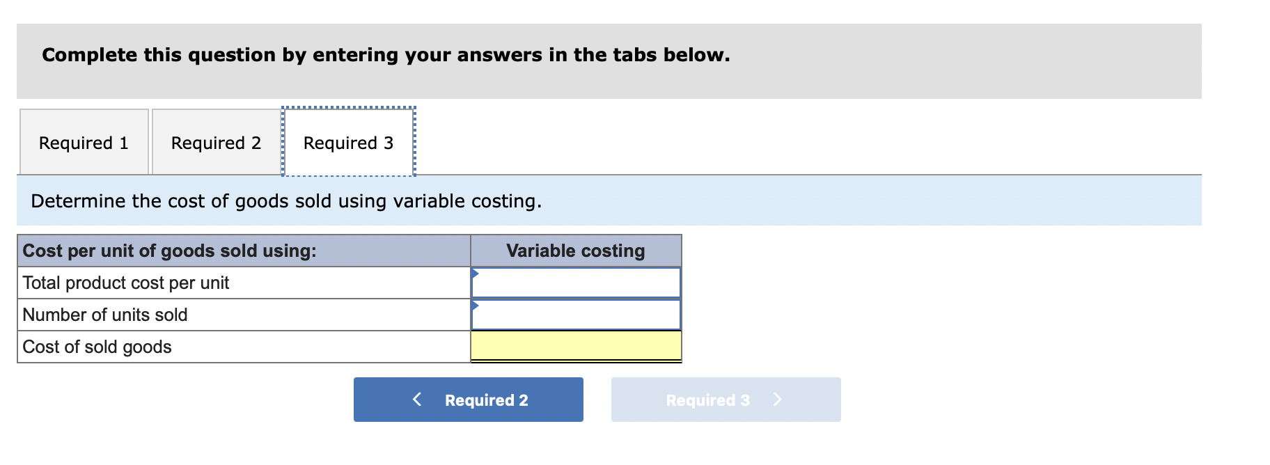 Solved Use the following information for the Exercise below. | Chegg.com