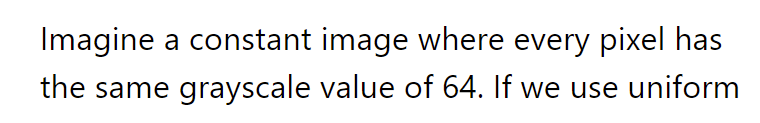 Solved Imagine a constant image where every pixel has the | Chegg.com