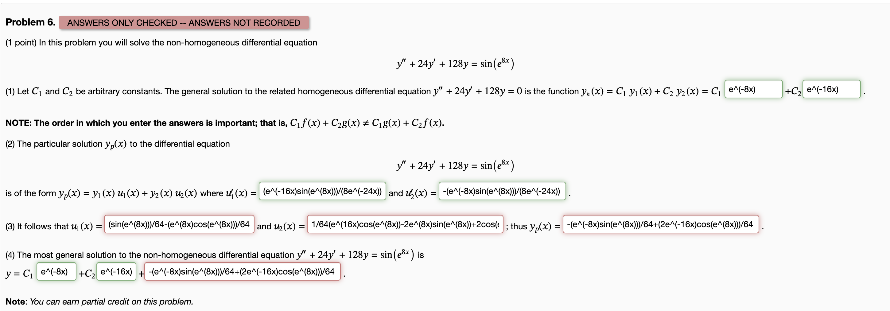 Solved Problem 6 1 Point In This Problem You Will Solve