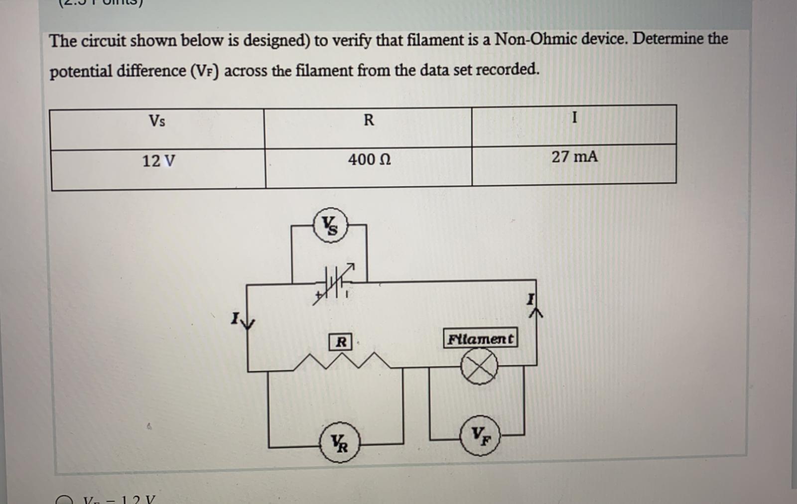 Solved The circuit shown below is designed) to verify that | Chegg.com