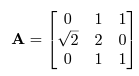 Solved Determine the singular value decomposition of | Chegg.com