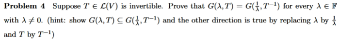 Solved Note: This is a generalized eigenspace and solution | Chegg.com