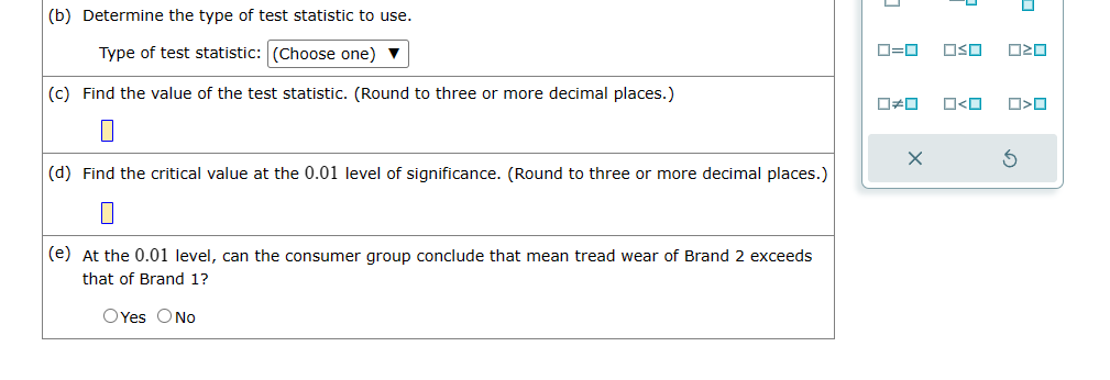 Solved A consumer products testing group is evaluating two | Chegg.com