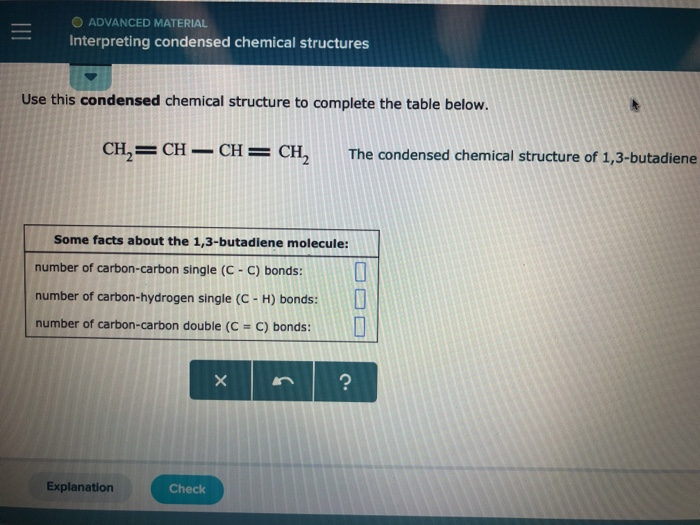 Solved O ADVANCED MATERIAL Interpreting condensed chemical | Chegg.com Solved O ADVANCED MATERIAL Interpreting condensed chemical | Chegg.com