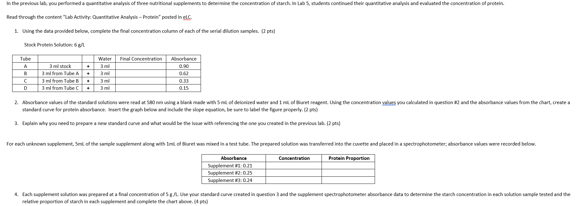 Solved Read through the content "Lab Activity: Quantitative | Chegg.com