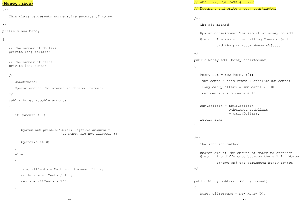 Solved Use Java and post outcome, The diagram ("+" for | Chegg.com