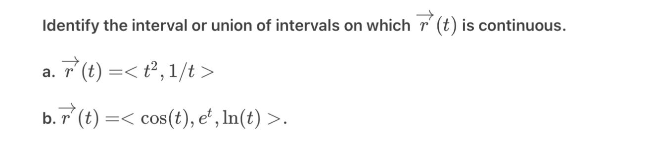 Solved Identify the interval or union of intervals on which | Chegg.com