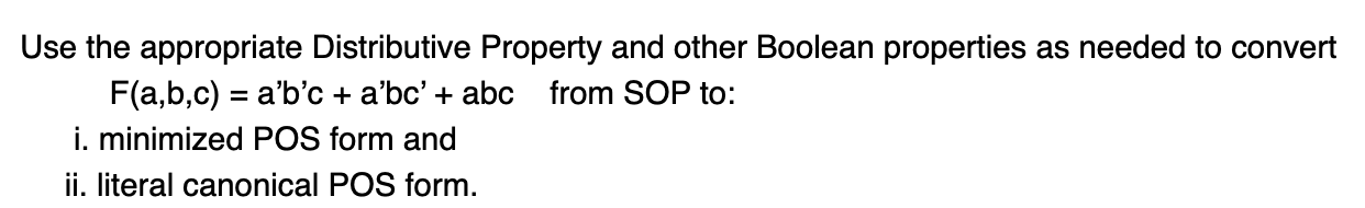 Solved Use the appropriate Distributive Property and other | Chegg.com