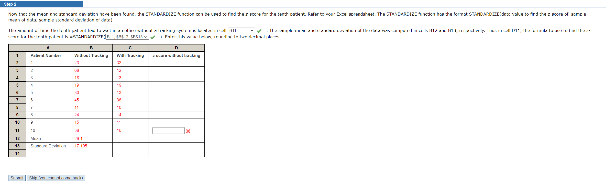 Solved mean of data, sample standard deviation of data). The | Chegg.com