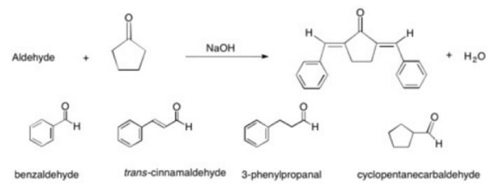 Solved Which compound below reacts with cyclopentanone to | Chegg.com