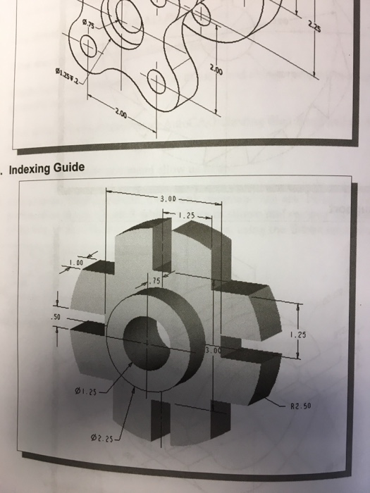 Indexing Guide 00 1.25 02.25 3.00 25 75 1.25 R2.50 | Chegg.com