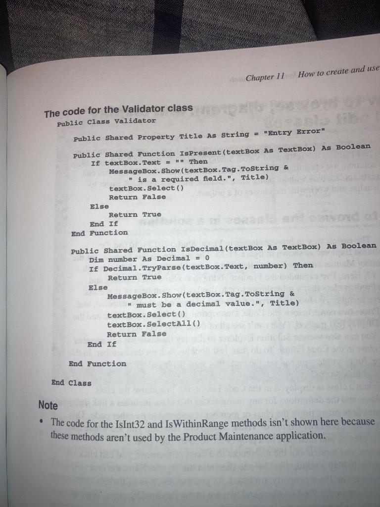 Solved MURACHS 2015 "VISUAL BASIC" """"""VISUAL | Chegg.com