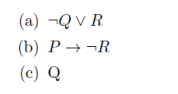 Solved ¬Q∨RP→¬RQ | Chegg.com