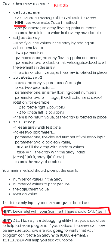 Solved JAVA NOTE: I need the codes for both Part 1 & Part | Chegg.com
