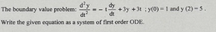Solved The boundary value problem: | Chegg.com