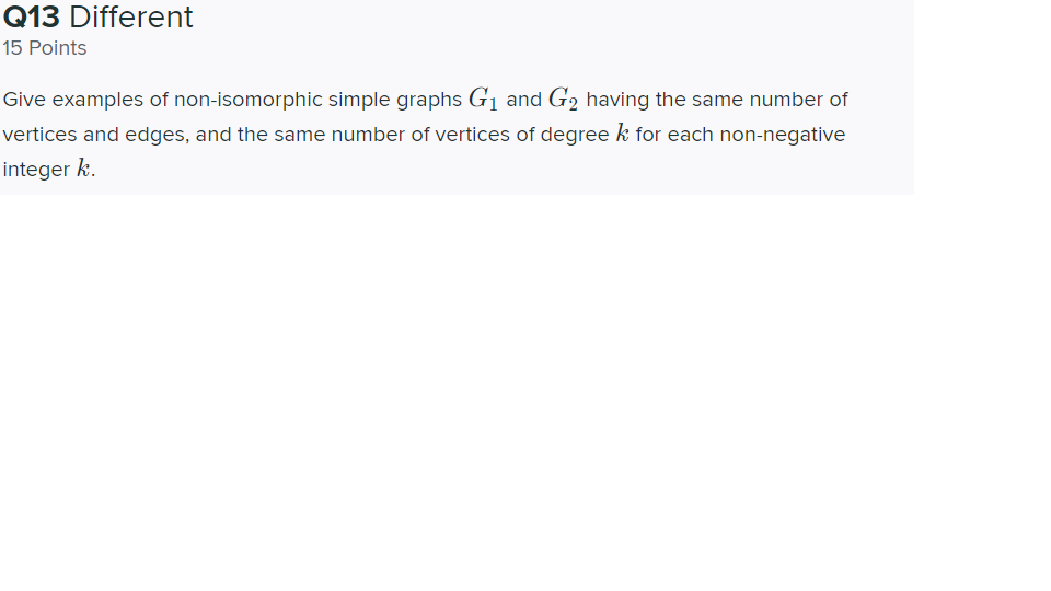 Solved Q13 Different 15 Points Give examples of | Chegg.com