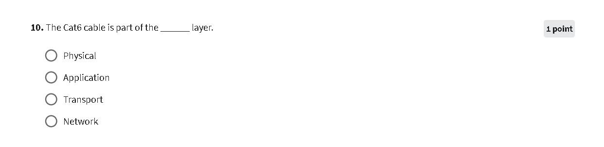 Solved Use the following scenario to answer the 10 questions | Chegg.com