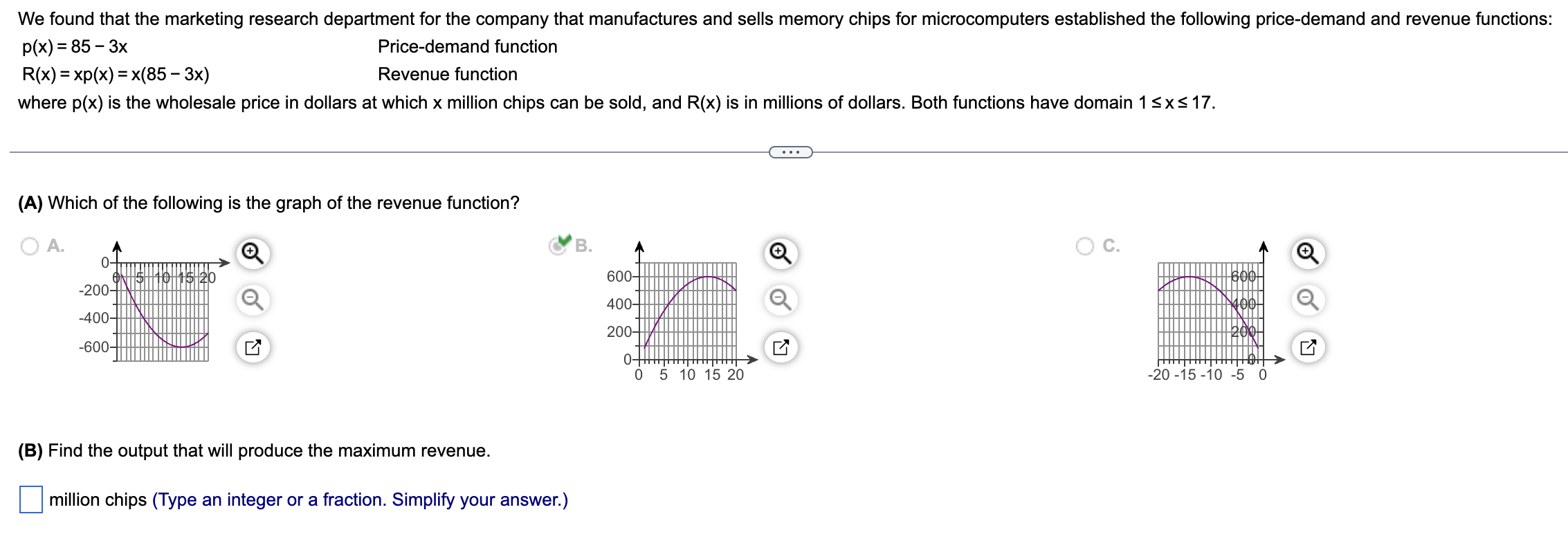 Solved I need help with part (B) | Chegg.com
