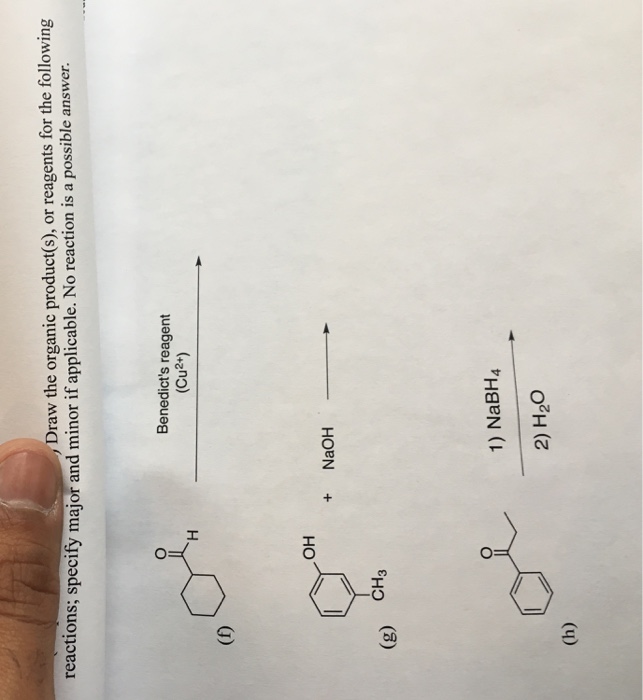 Solved Draw the organic product(s), or reagents for the | Chegg.com Solved Draw the organic product(s), or reagents for the | Chegg.com
