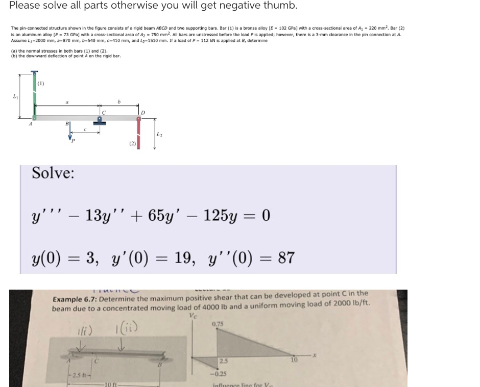 Solved Please solve all parts otherwise you will get | Chegg.com