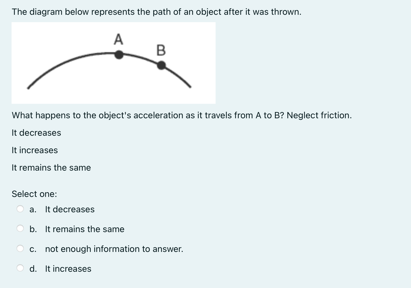 Solved The diagram below represents the path of an object | Chegg.com Solved The diagram below represents the path of an object | Chegg.com