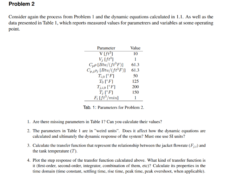Solved I want the solution to problem 2, step by step. | Chegg.com