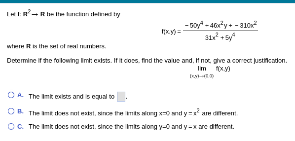 Solved Let f:R2→R be the function defined by | Chegg.com