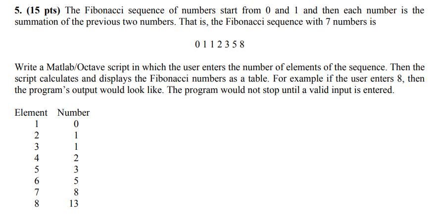 Solved 5. ( \( \mathbf{1 5} \mathbf{p t s} \) ) ﻿The | Chegg.com