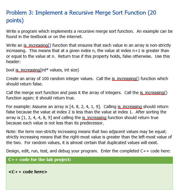 Solved the other examples are giving error on this portion | Chegg.com
