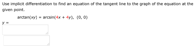 Solved Use implicit differentiation to find an equation of | Chegg.com