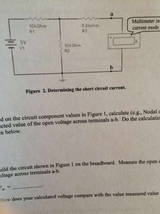 Solved Use The Image To Calculate Short Circuit Current