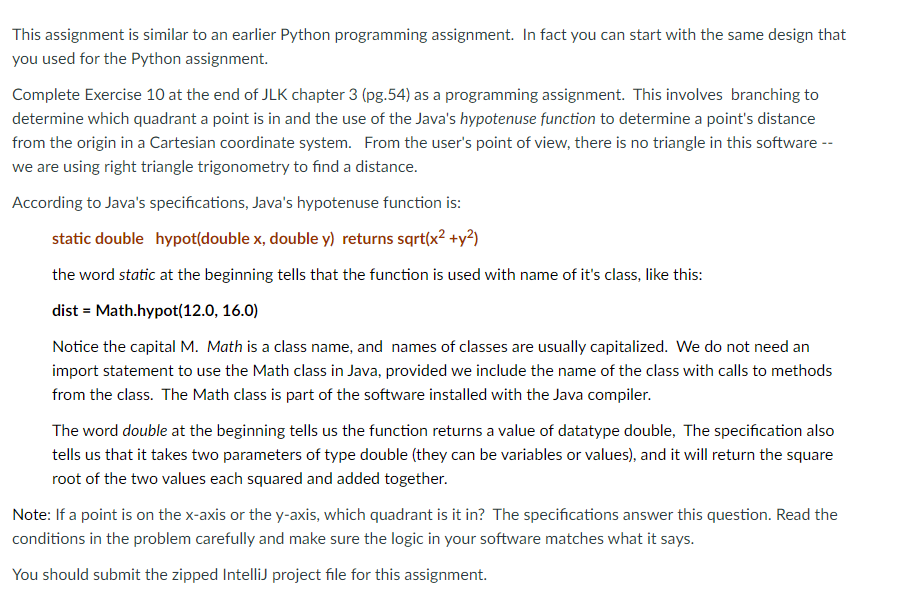 Solved This assignment is similar to an earlier Python | Chegg.com