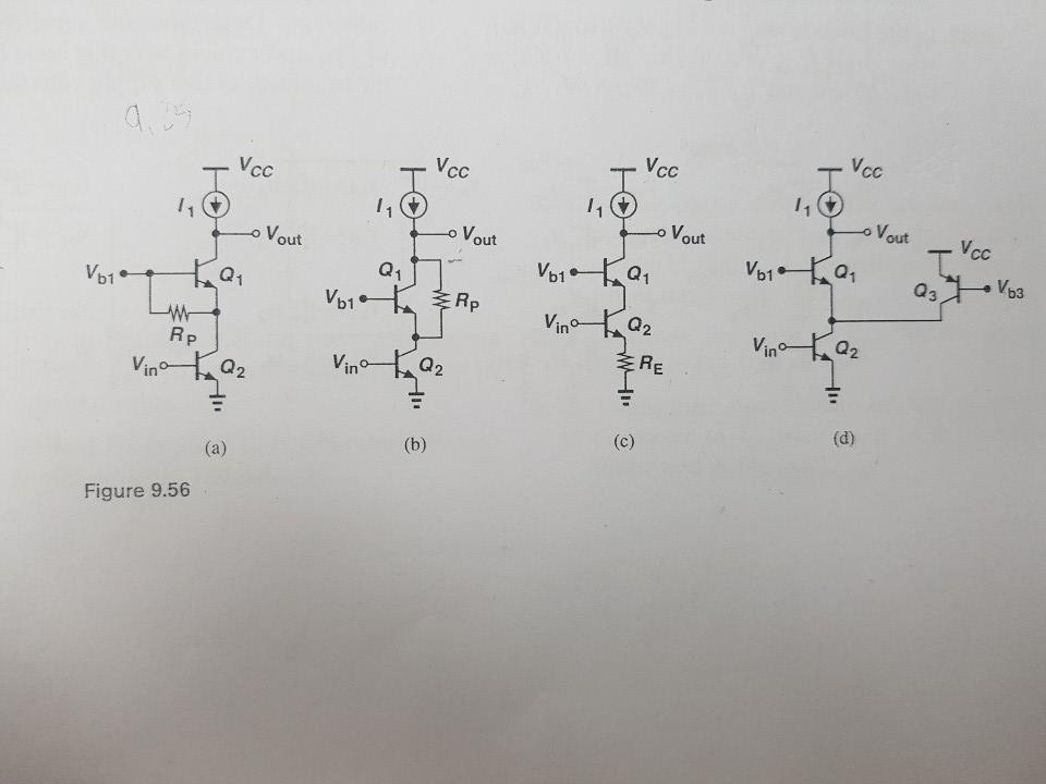 Solved This is the problem from Razavi's microelectronics | Chegg.com