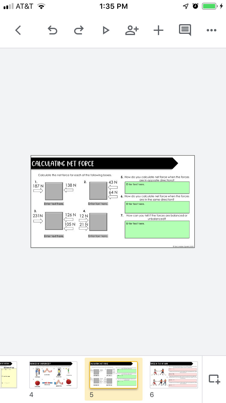 Solved Calculate the net force for each of the following | Chegg.com