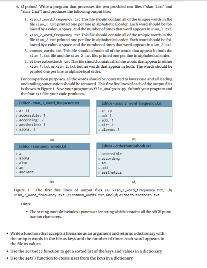 Solved Python: xian_1.txt: Xian has been the heart of | Chegg.com