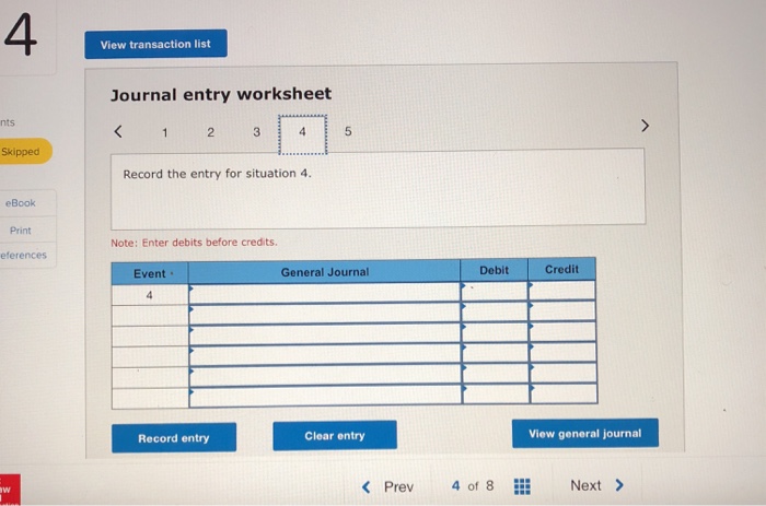 Solved Help Save & Exit Submit Check my work 4 Exercise 21-6 | Chegg.com