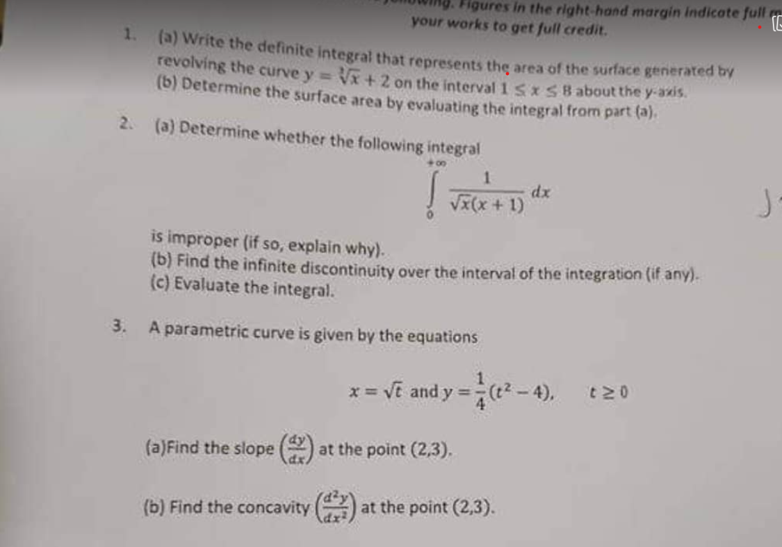 Solved C Figures in the right hand margin indicate full your | Chegg.com