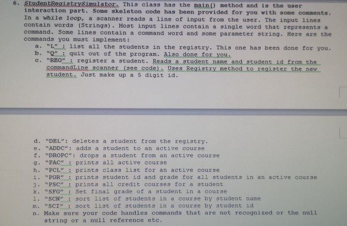 public class Course private String code; private | Chegg.com