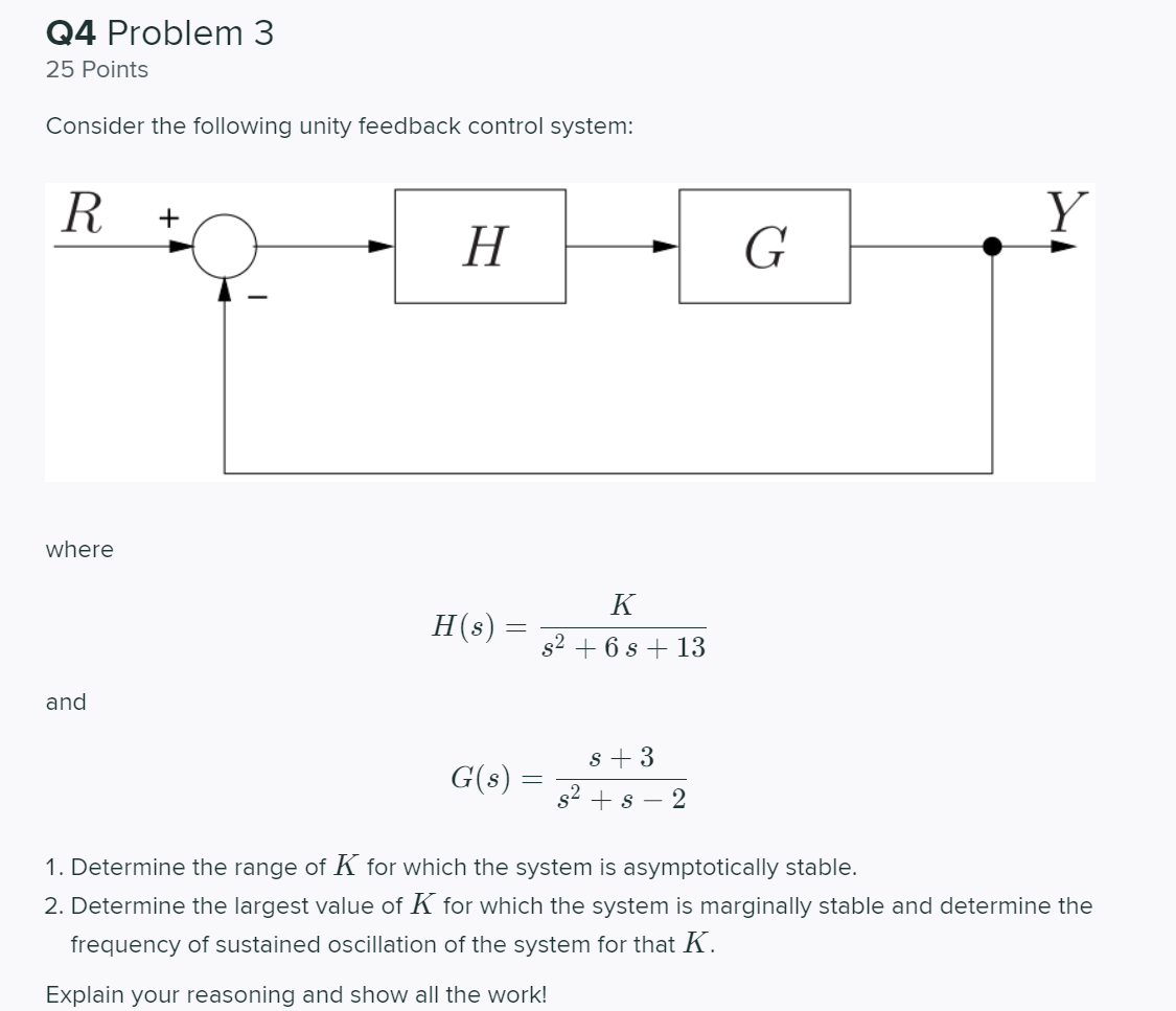 Solved Q4 Problem 3 25 Points Consider the following unity | Chegg.com
