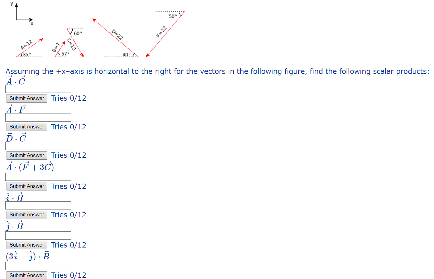 Solved (3i^−j^)⋅B | Chegg.com