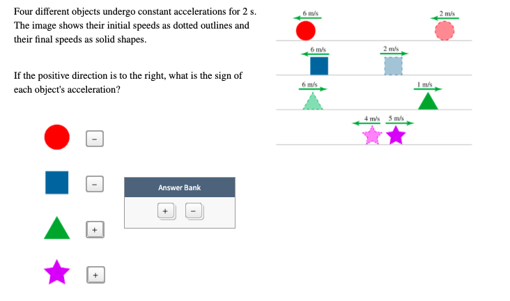 Solved For which object is the magnitude of the acceleration | Chegg.com