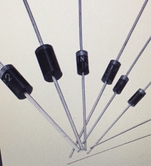 Solved What is the difference between these diodes ?? Why so | Chegg.com